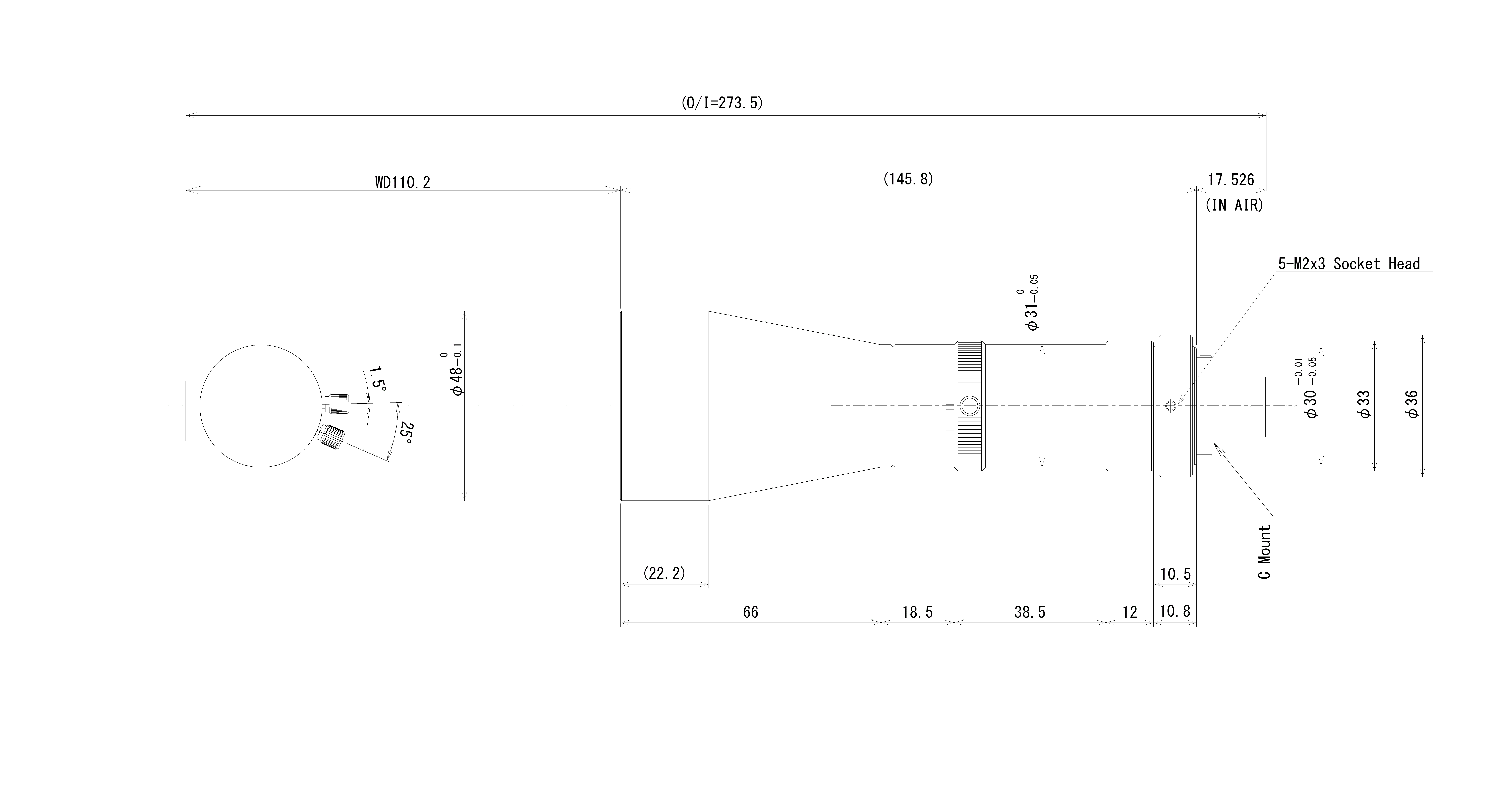 TEC-V Series | Machine Vision Lenses | Product Info | Computar "Computar" | Lens manufacturer ...